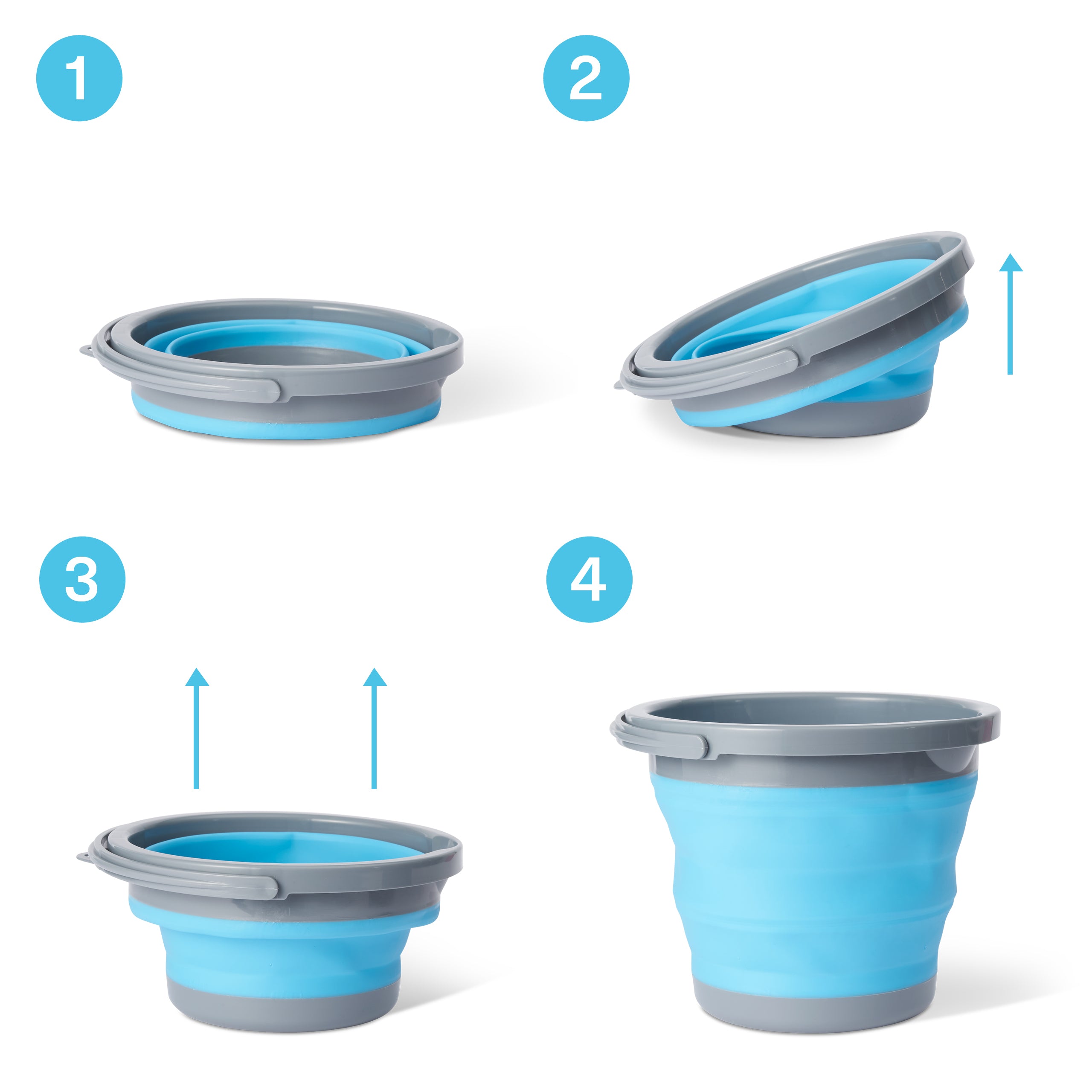 5L Collapsible Buckets (3 Pack) – Bramble