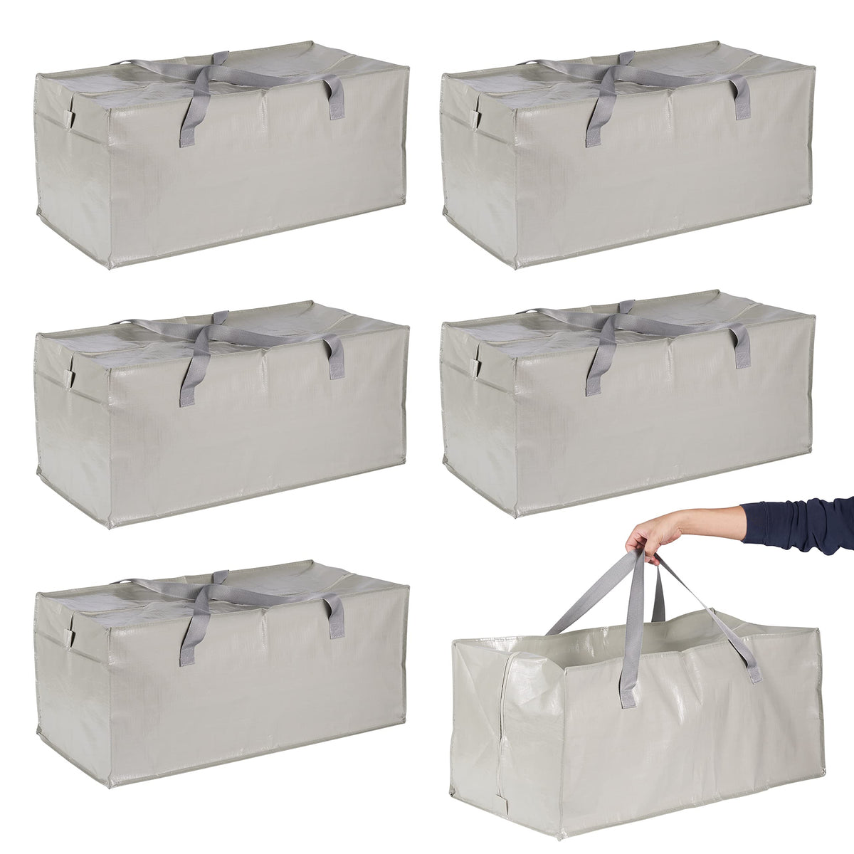 6 Heavy Duty Storage Bags - 92L Capacity – Bramble